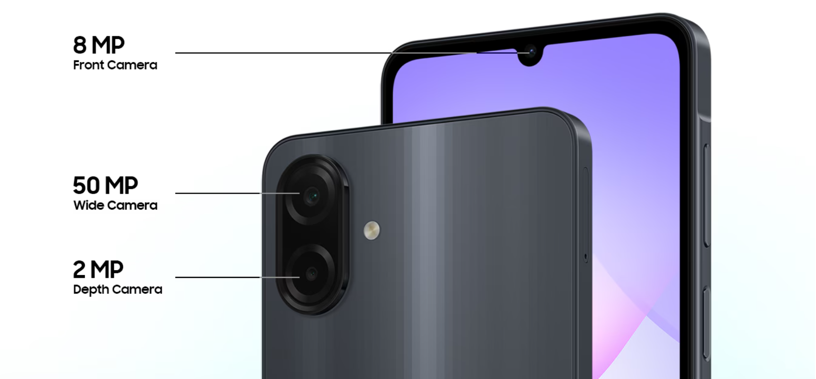 Samsung Galaxy A07 4GB RAM 128GB Light Violet - Mango Mobiles